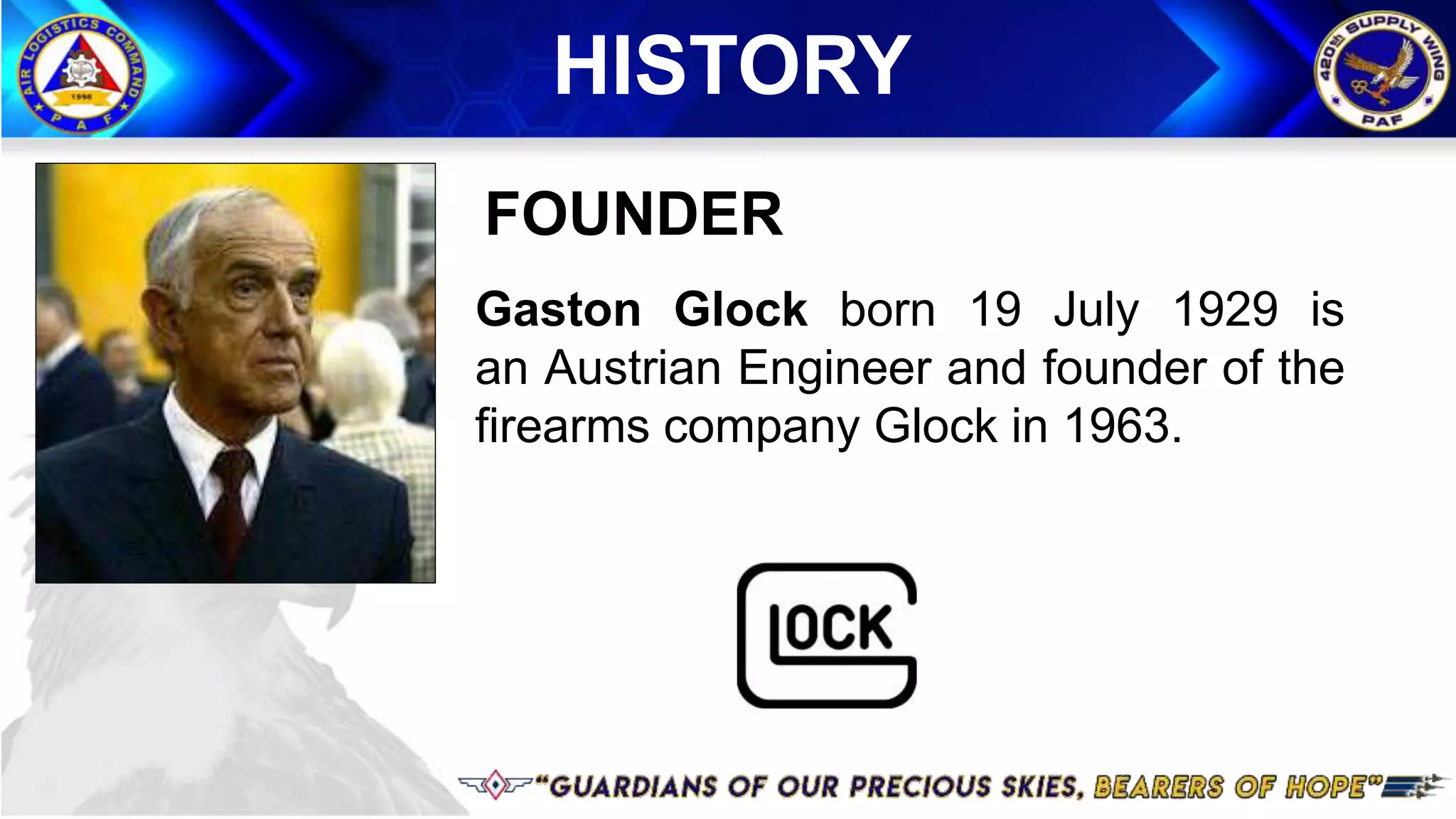 Lecture on Glock 17 | PPTX