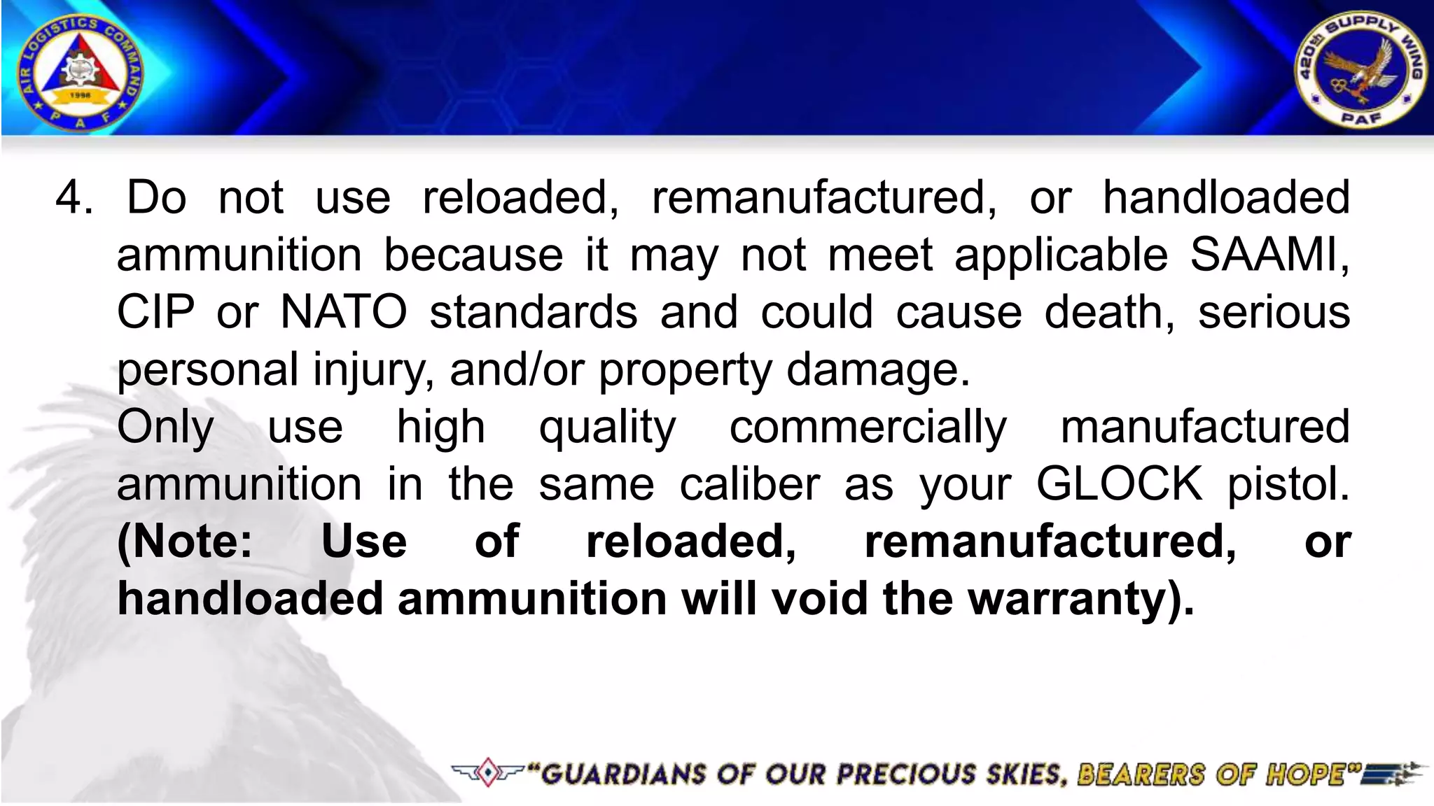 Lecture on Glock 17 | PPTX