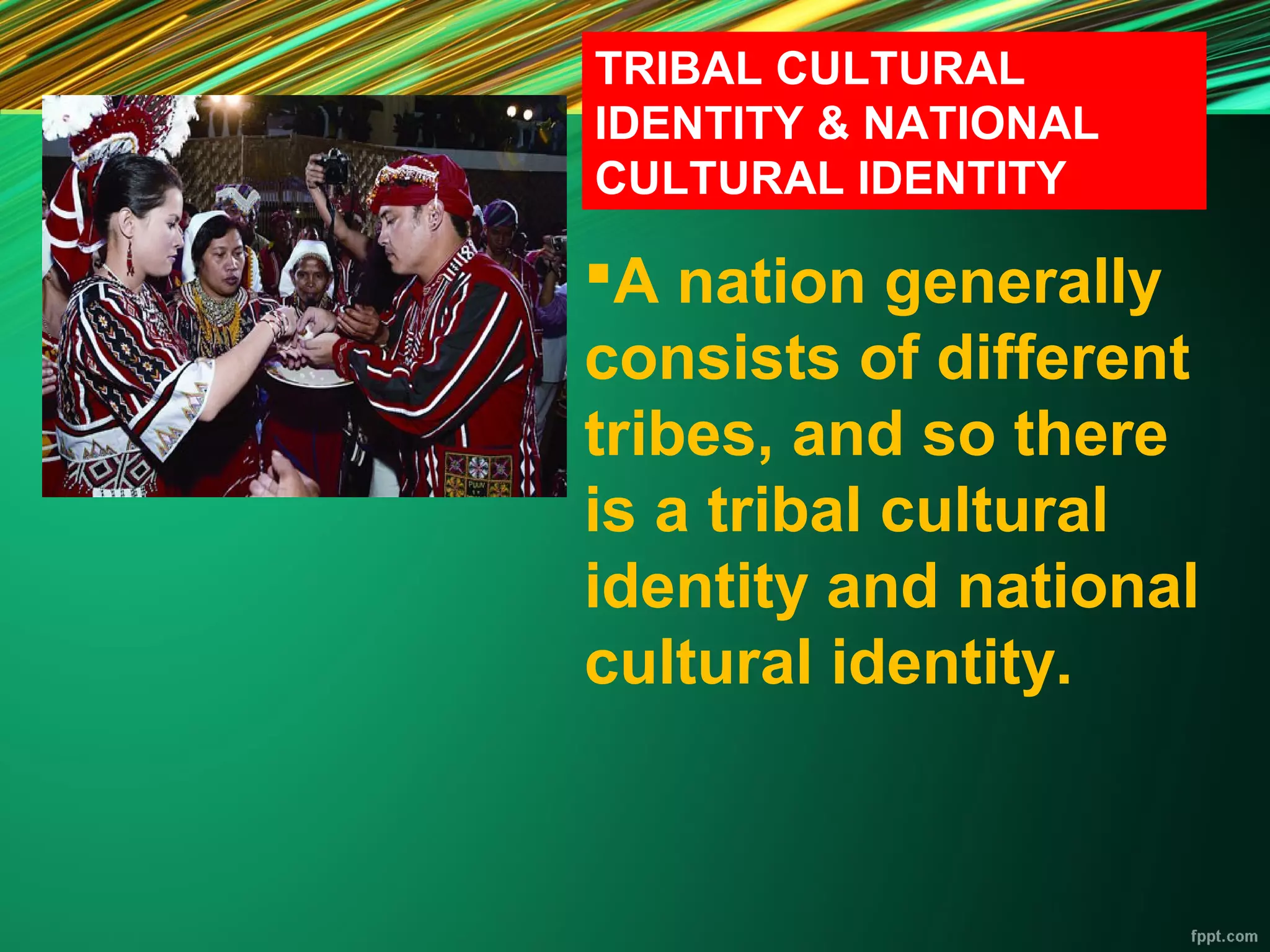 Lecture on history ,cultural identity the philippine case | PPT