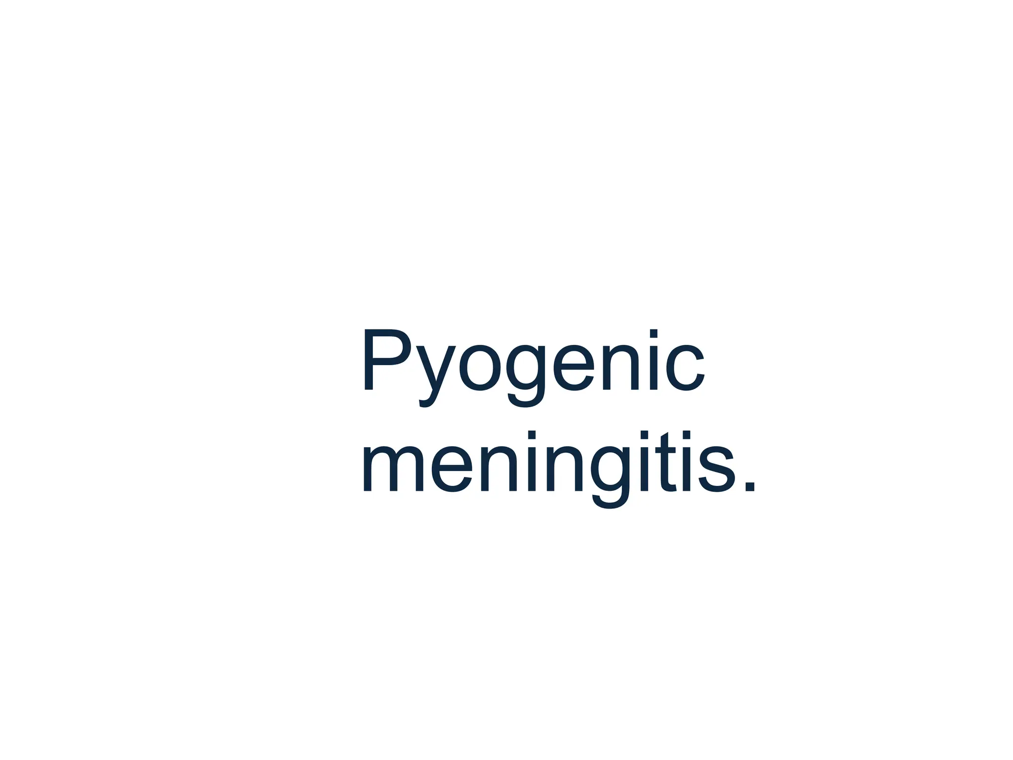 lecture on Meningitis for 2nd MBBS students.ppt