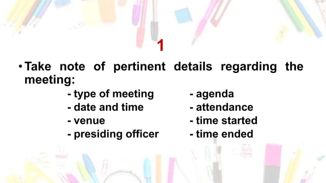 Minutes and Narrative Report Writing | PPTX