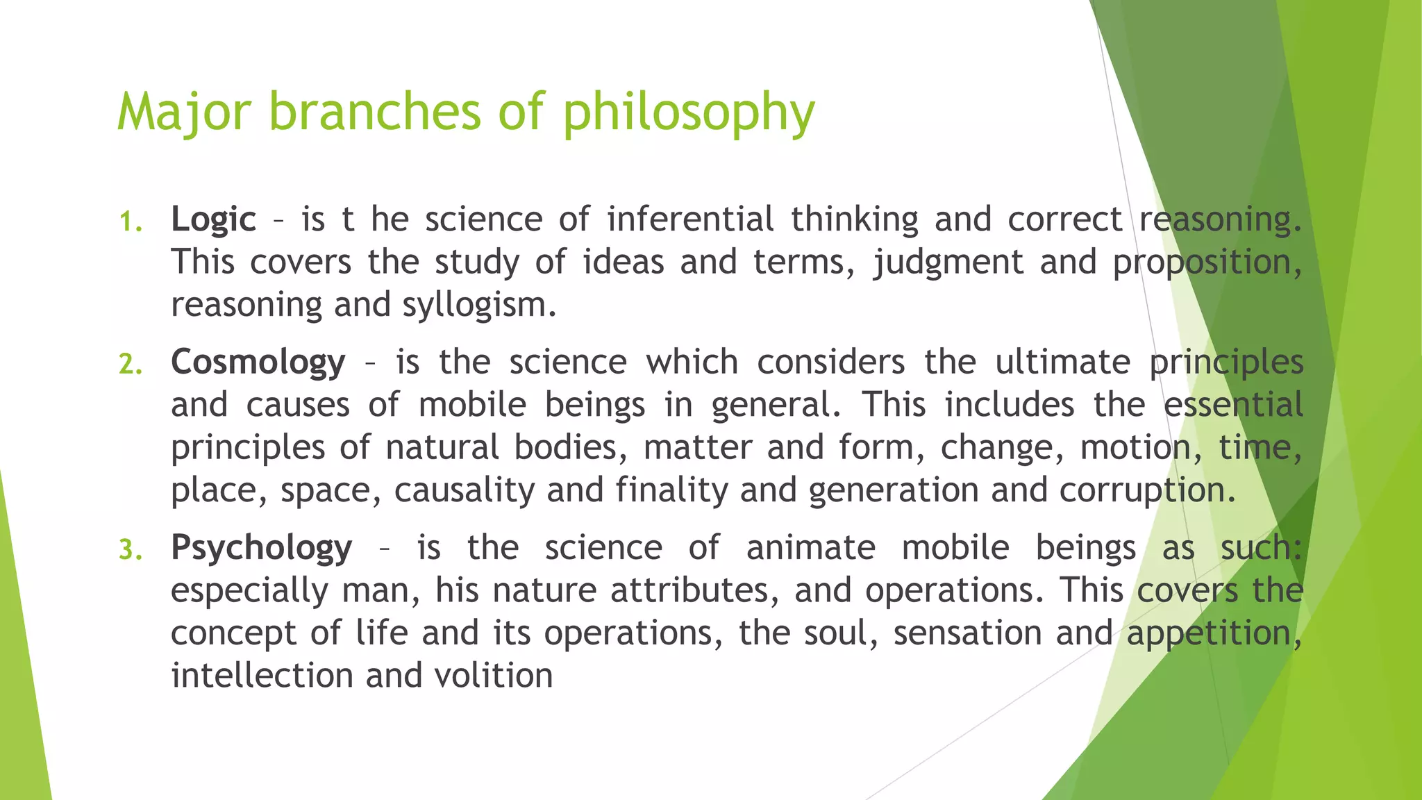 Lecture on philo of man | PPTX
