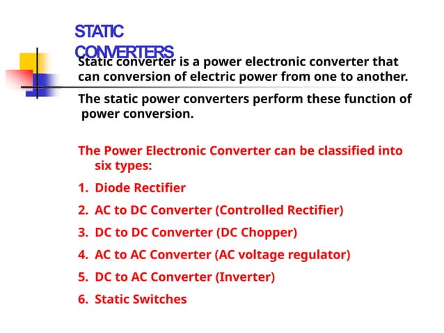 Lecture on Power Electronic Converter ppt.pptx | Computer Networking ...