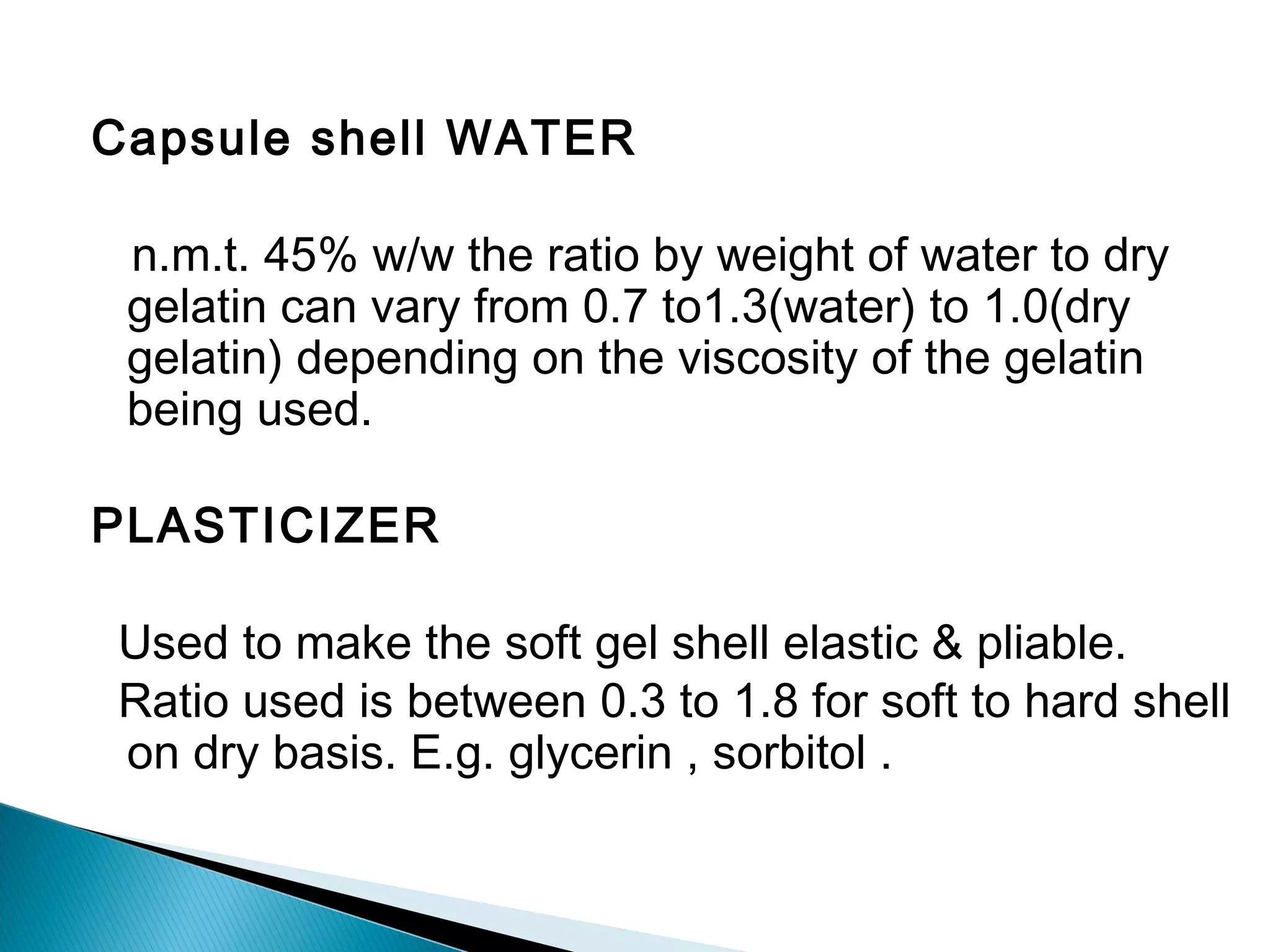 Soft Gelatin Capsules | PPT