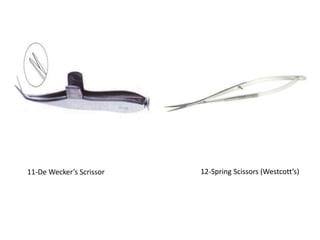 Lecture on Surgical Instruments For 4th Year MBBS Undergraduate ...