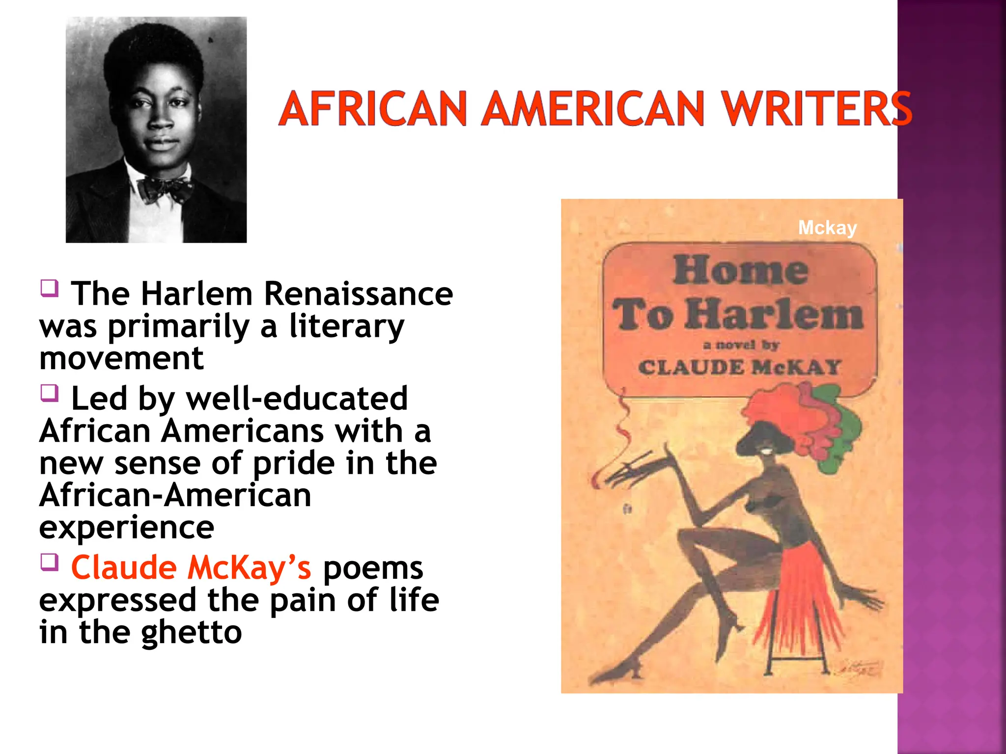 LECTURE_ON_THE HARLEM RENAISSANCE_XX century.ppt