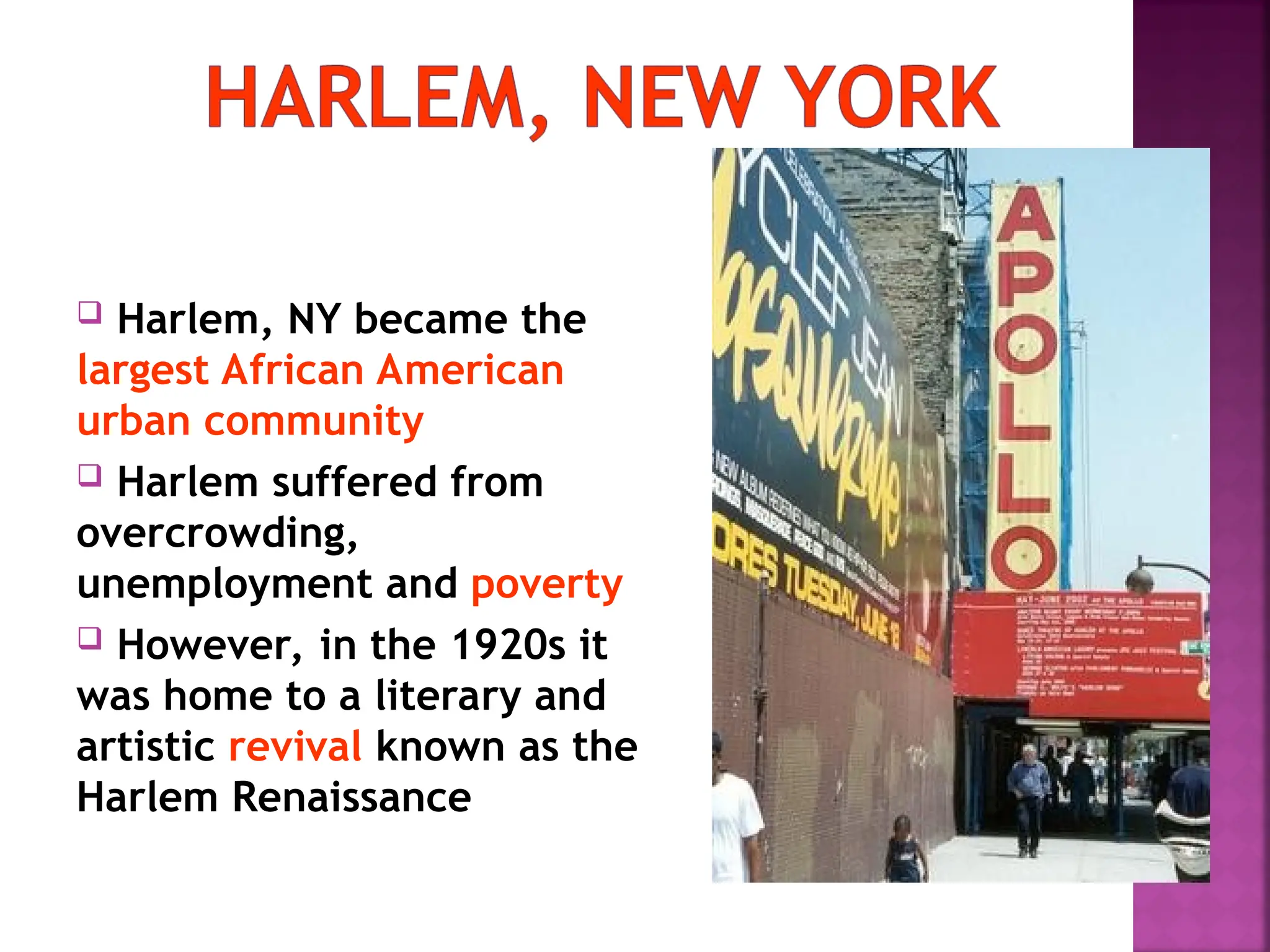 LECTURE_ON_THE HARLEM RENAISSANCE_XX century.ppt