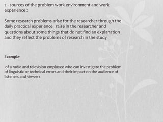 Lecture on the steps of scientific research numbers | PPT