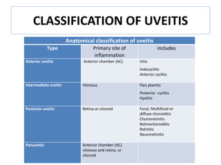 Lecture on Uveitis For 4th Year MBBS Undergraduate Students By Prof. Dr ...