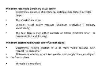 Lecture on vision | PPTX
