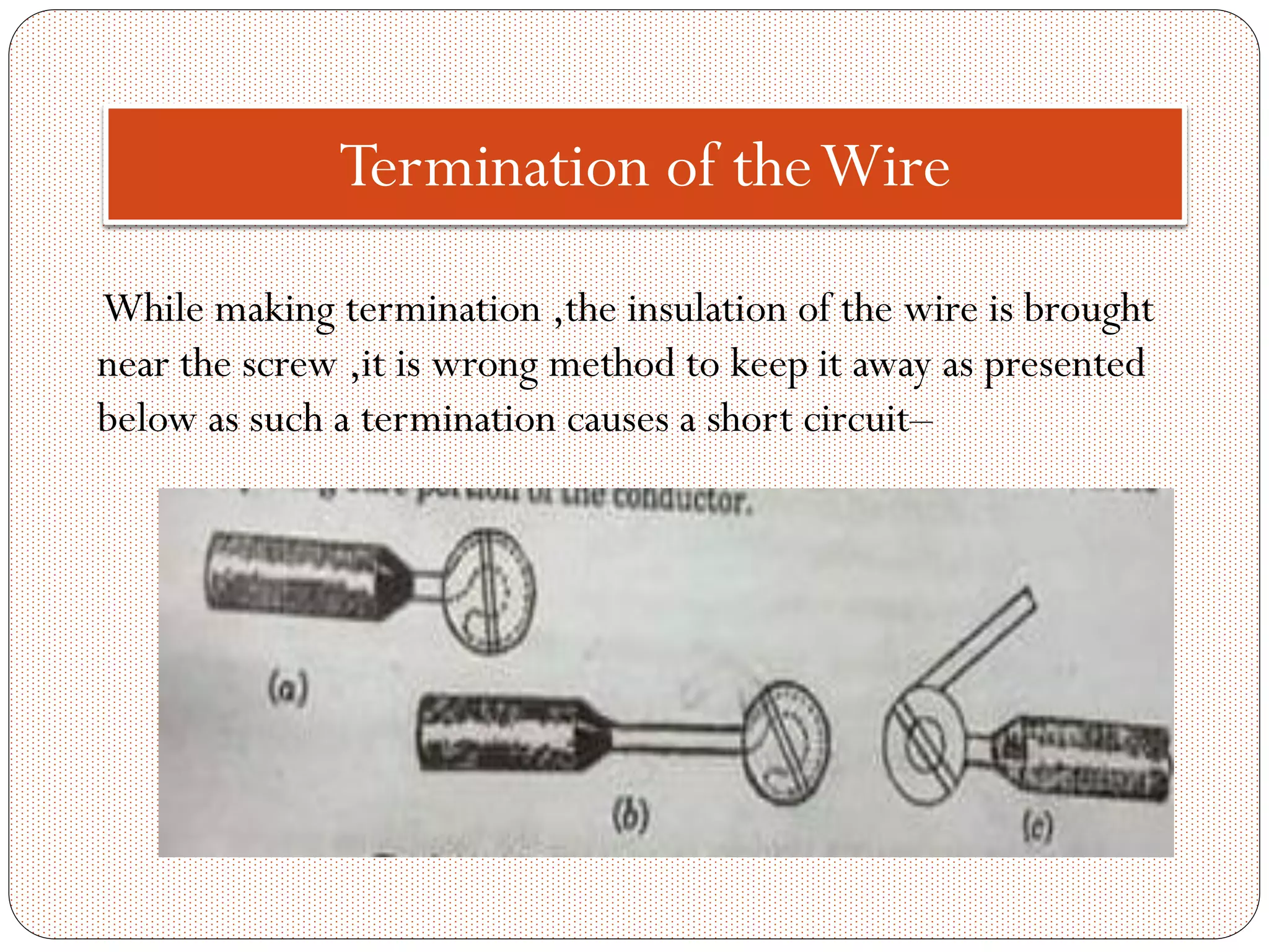 Lecture on wire splicing and termination | PDF