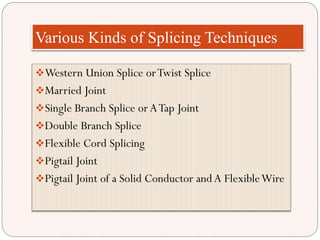 Lecture on wire splicing and termination | PDF | Home & Garden