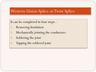 Lecture on wire splicing and termination | PDF