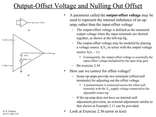 operational amplifiers | PPT