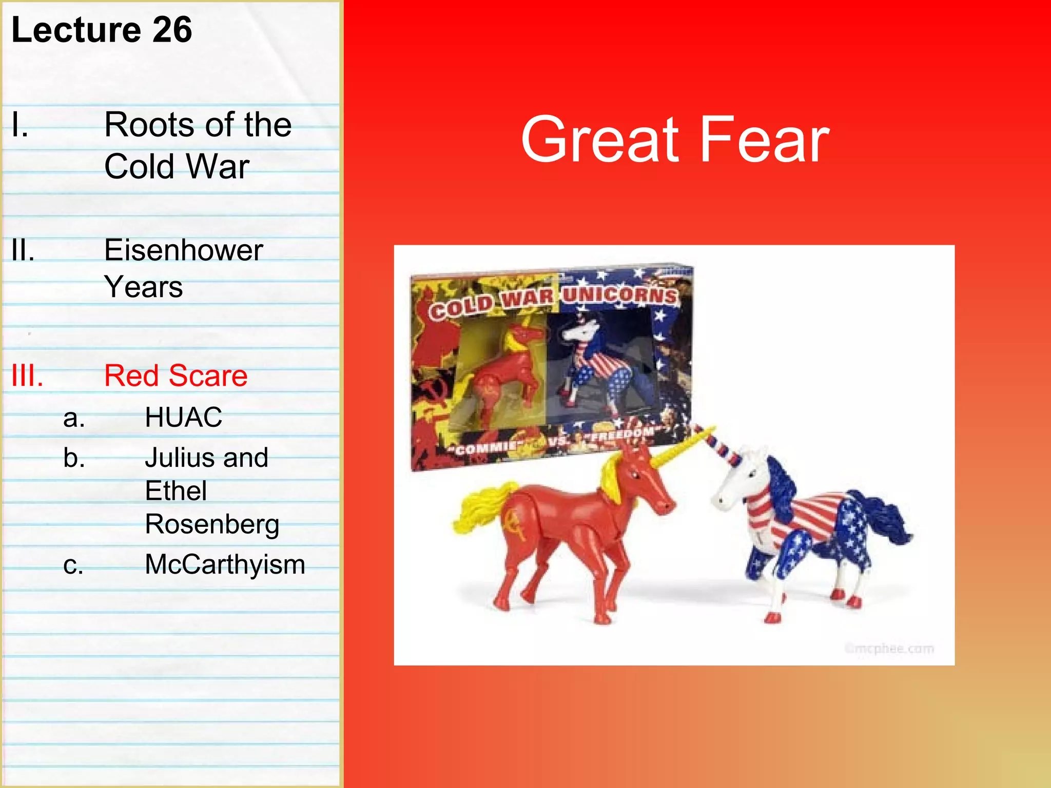 Lecture origins of the cold war | PPT