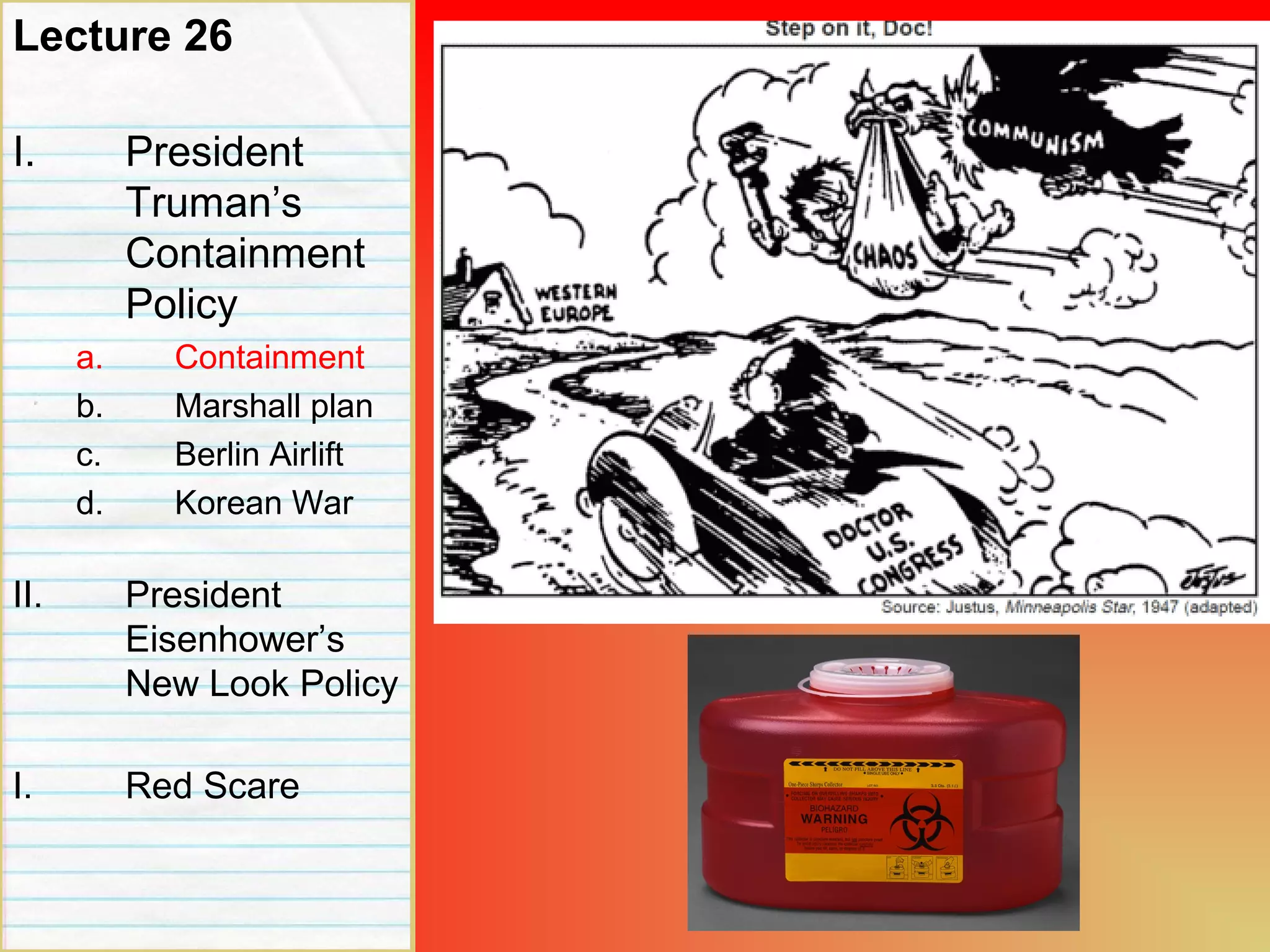 Lecture origins of the cold war | PPT
