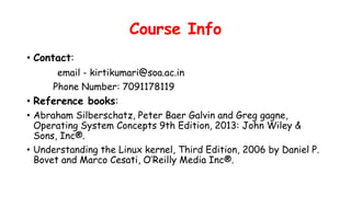 Operating System PPT for CSE students 2nd yr | PPT