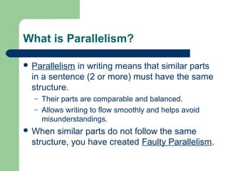 lectureparallelismmodule3everything one should know about modifiers | PDF