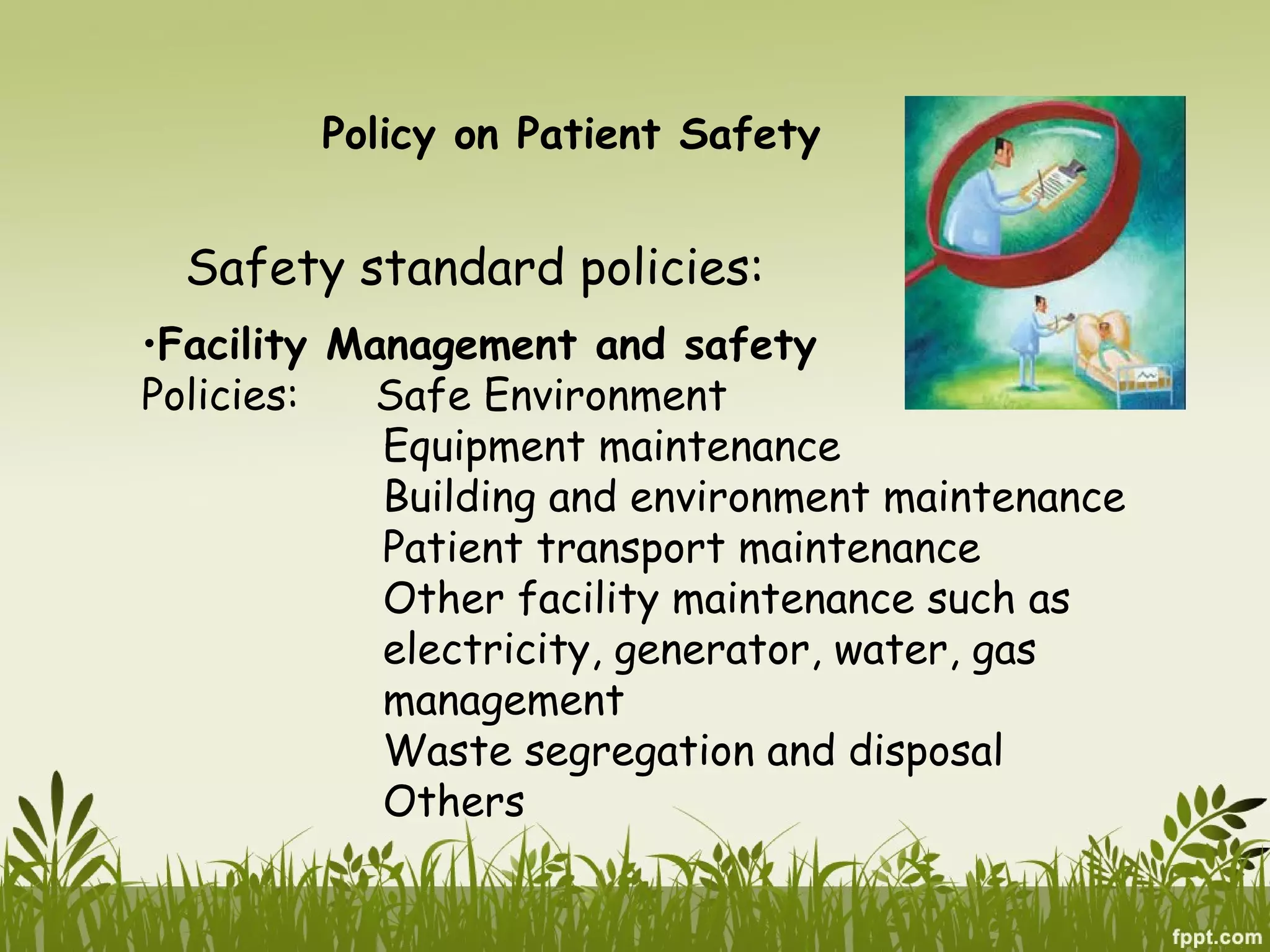Lecture patient safety | PPT
