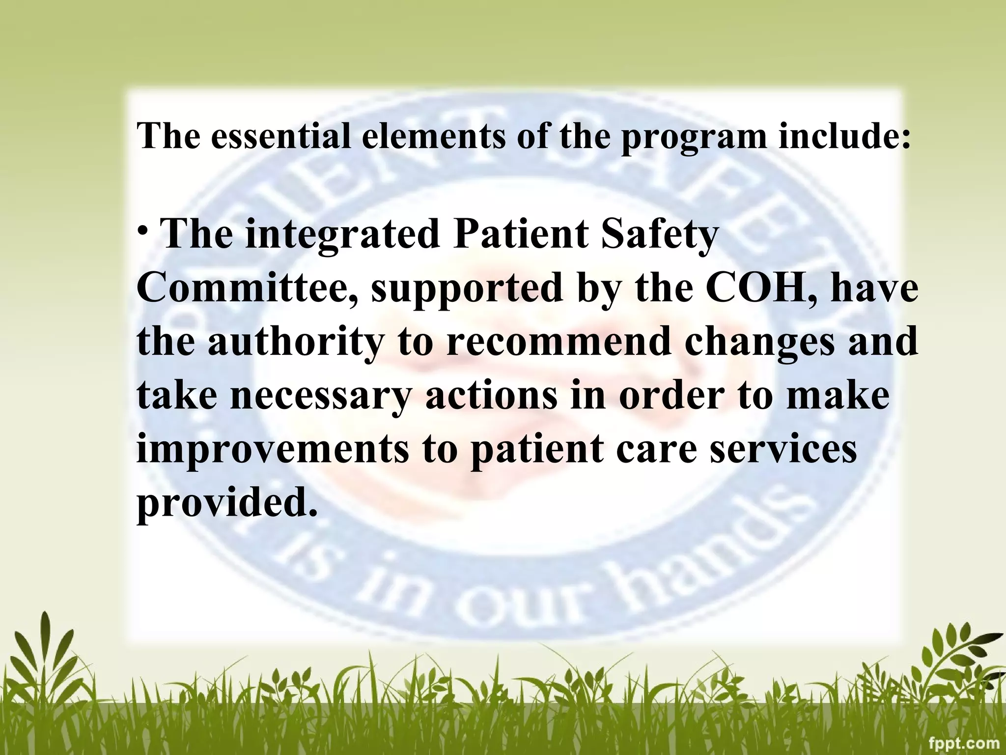 Lecture patient safety | PPT