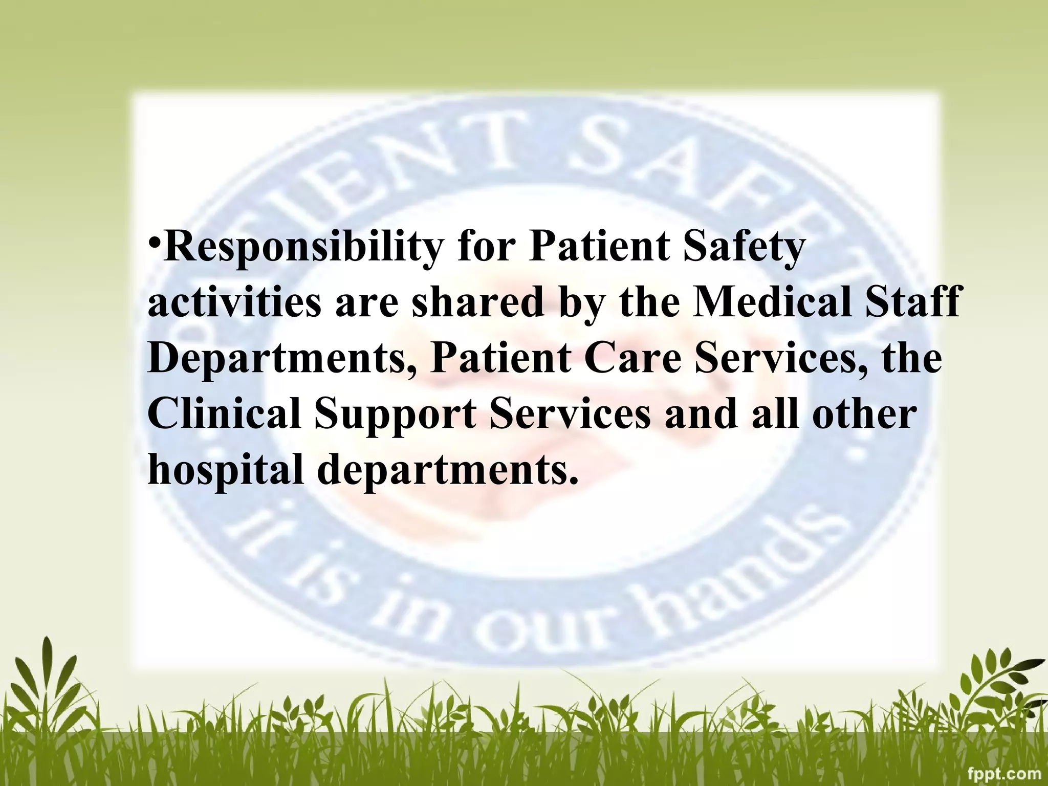 Lecture patient safety | PPT