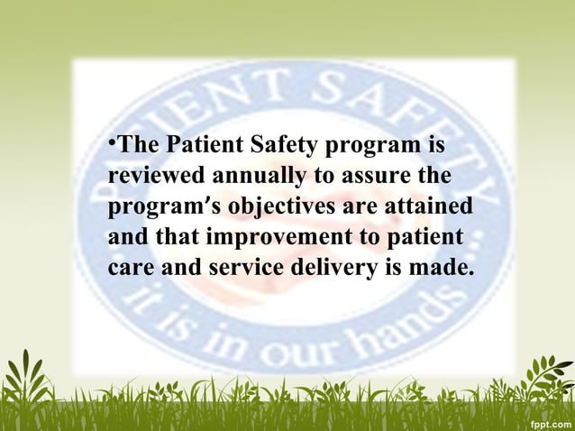 Lecture patient safety | PPT | Healthcare Industry | Industries