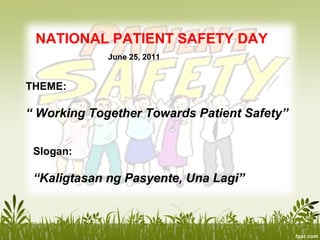 Lecture patient safety | PPT