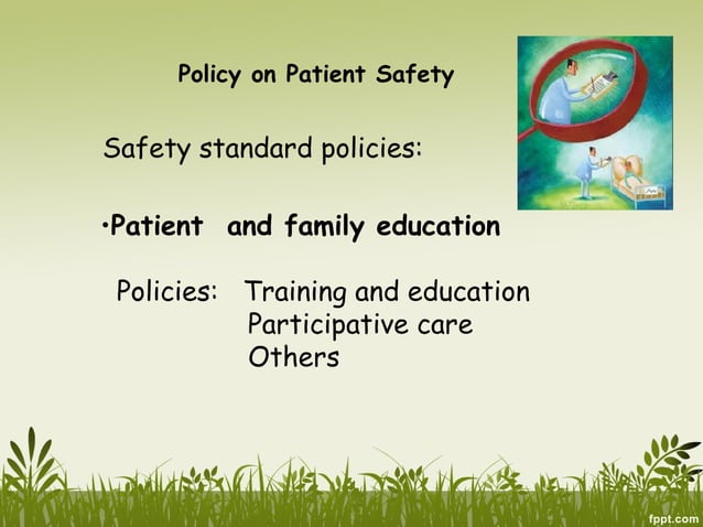 Lecture patient safety | PPT | Healthcare Industry | Industries