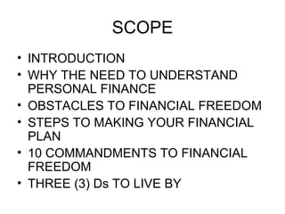 Lecture Pers Finance | PPT