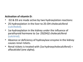 Lecture pharmacology of calcium metabolism | PPT
