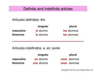 Powerpoint chapter 2: La vida universitaria | PPT