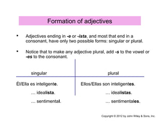 Powerpoint chapter 3: Así es mi familia | PPT