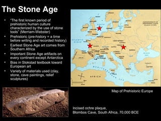 Lecture, Prehistoric Art | PPT | Geography | Science