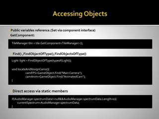 Unity3D Programming | PPTX
