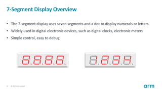 Lecture Presentation 7 timer , gpio , 7 segment | PDF
