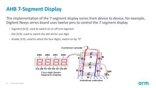 Lecture Presentation 7 timer , gpio , 7 segment | PDF