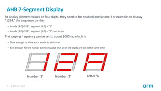 Lecture Presentation 7 timer , gpio , 7 segment | PDF