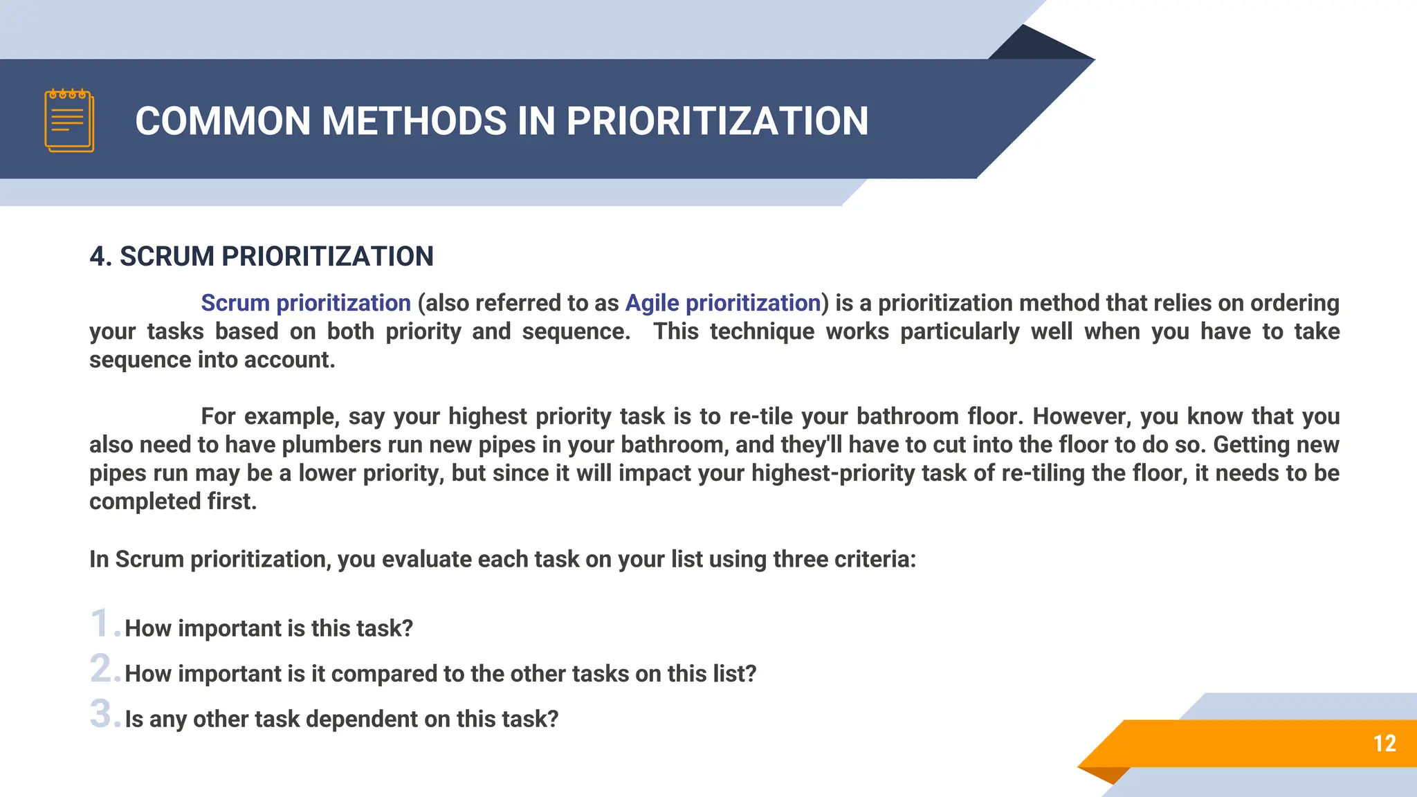Lecture Modes of Project Prioritization. | PPTX
