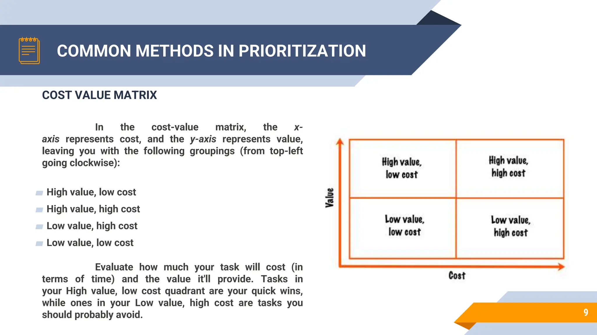 Lecture Modes of Project Prioritization. | PPTX