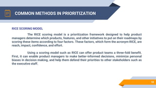 Lecture Modes of Project Prioritization. | PPT