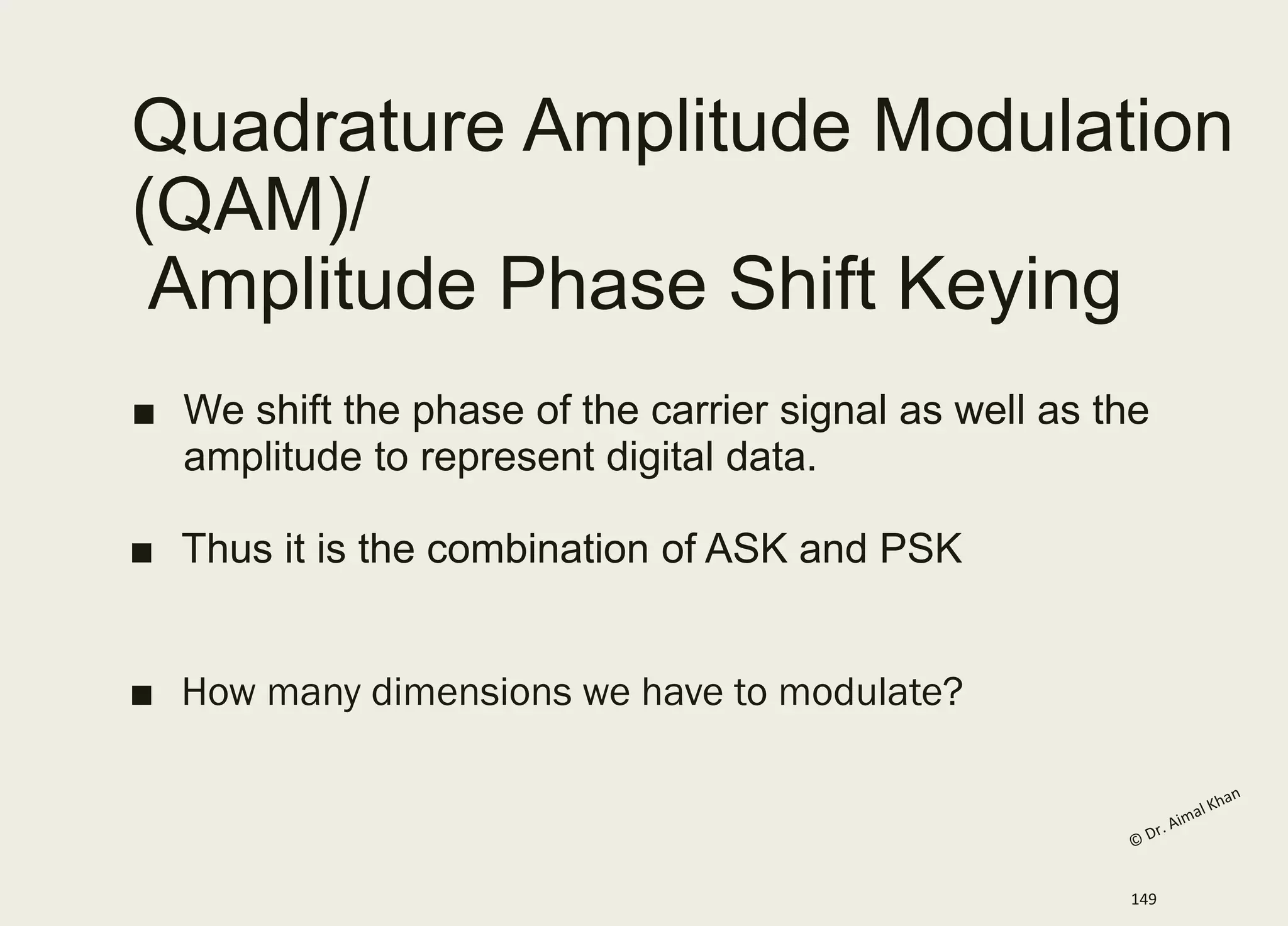 Lecture psk qam, digital modulation | PPT