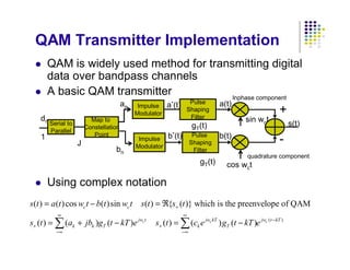 lectureQAM About QAM modulation and other modulations | PDF
