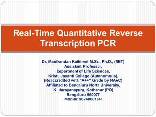 Lecture ON Real-Time Quantitative Reverse Transcription PCR _qRT-PCR.pdf