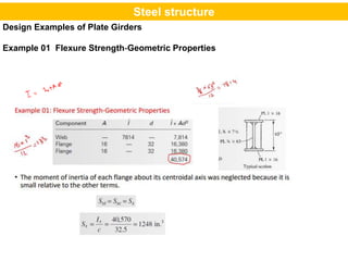 Lecturer-10-Plate Girders Design Steps 2 | PPTX