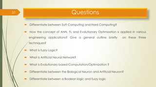 Introduction to soft computing | PDF