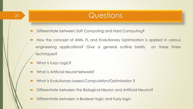 Introduction To Soft Computing Pdf Artificial Intelligence
