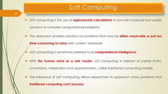 Introduction To Soft Computing Pdf Artificial Intelligence Technology And Computing