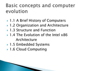 Lecturer1 introduction to computer architecture (ca) | PPTX