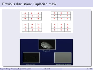 Frequency Domain Operation for Image Enhancement | PPT