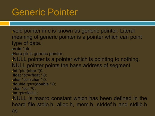 Lecturer23 pointersin c.ppt